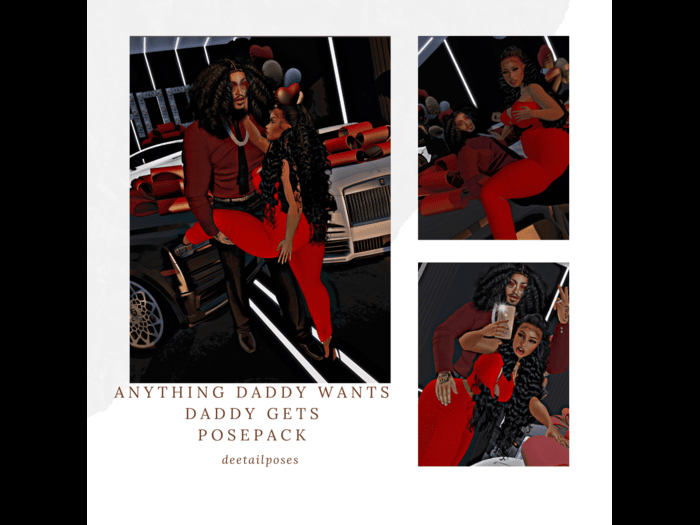 Second Life Marketplace Anything Daddy Wants Daddy Gets Posepack 3375